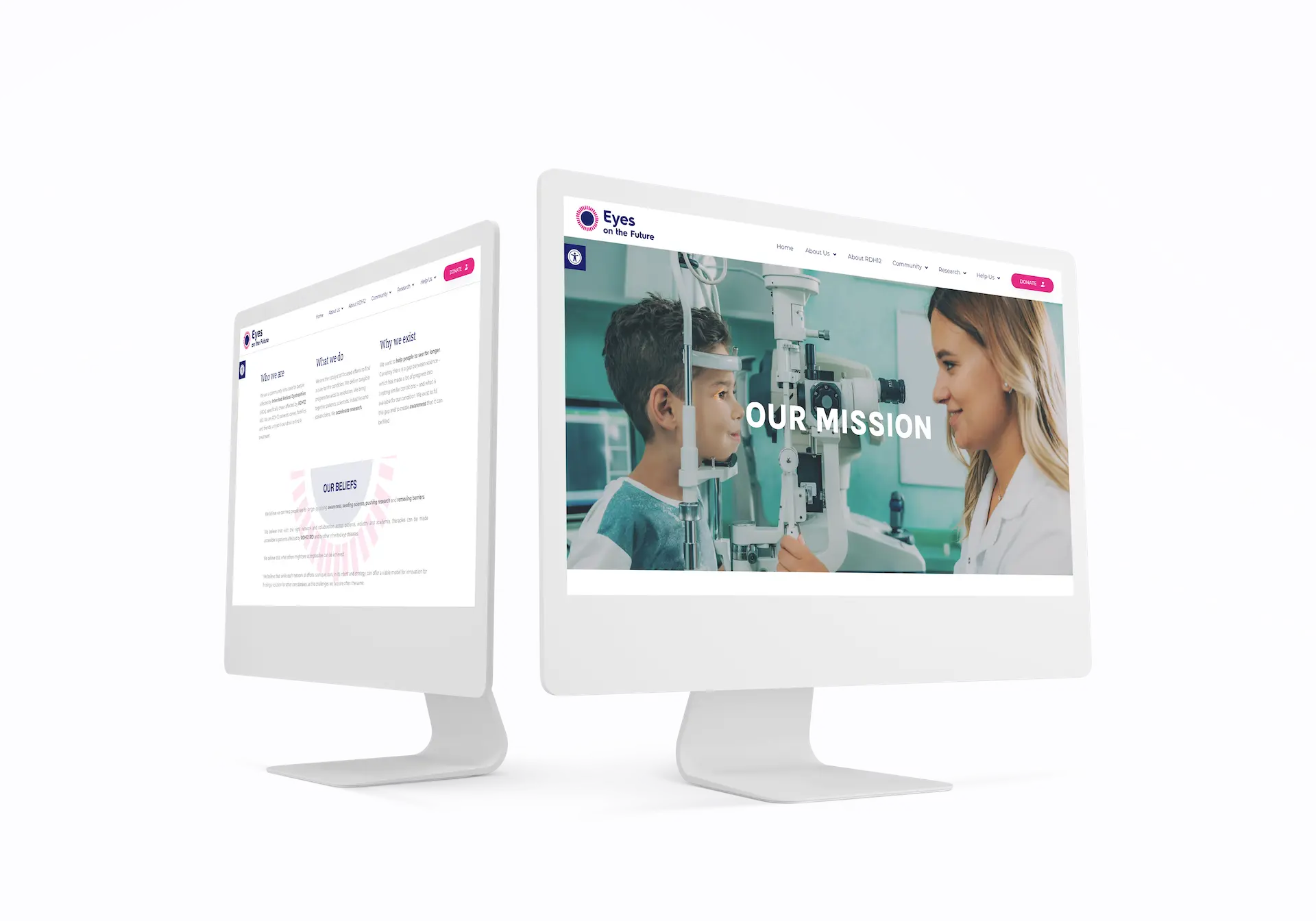 Glush | Eyes on the Future | Non Profit Marketing Case Study